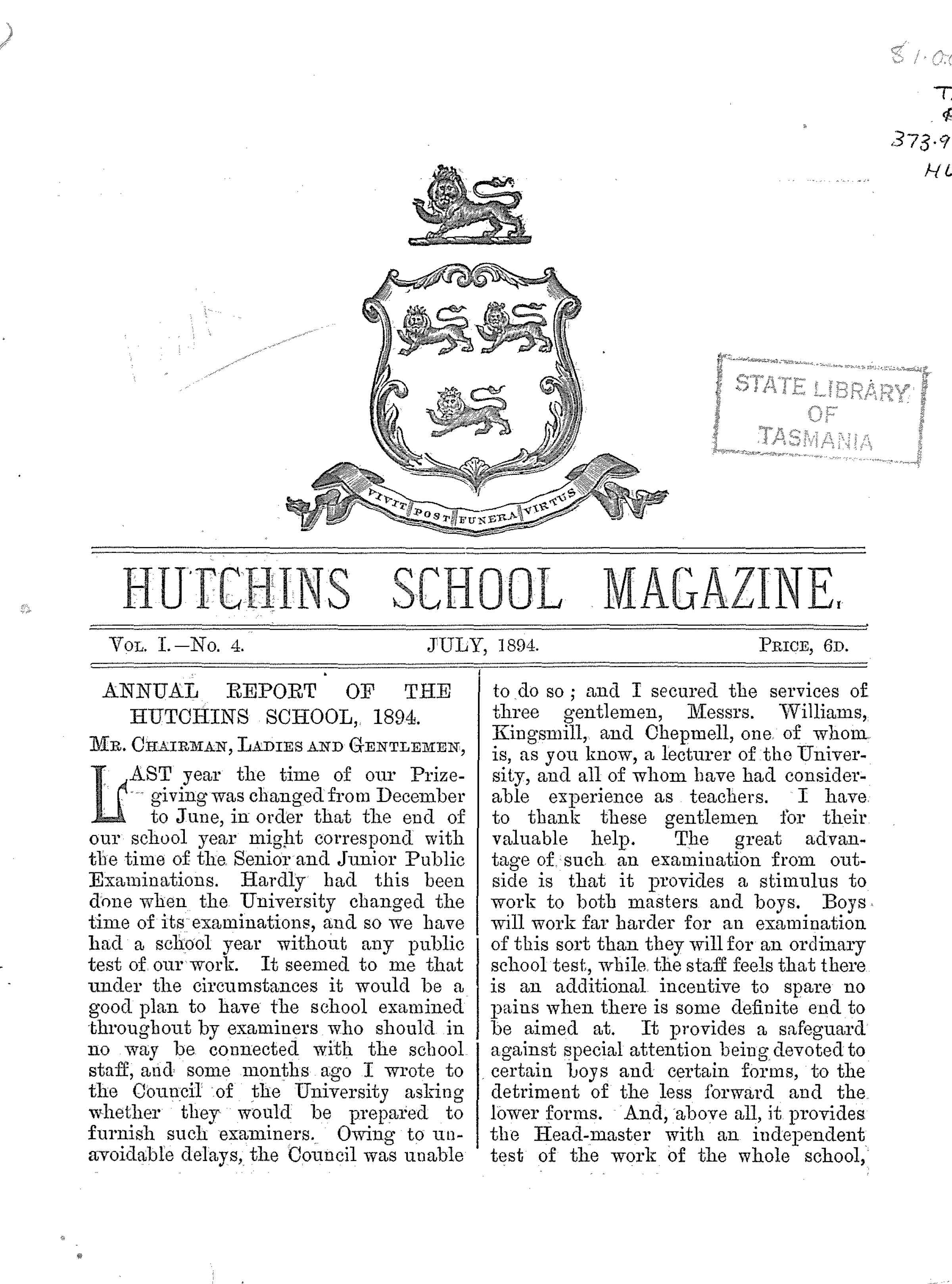 Read all about it! The School Magazine | Character written ...